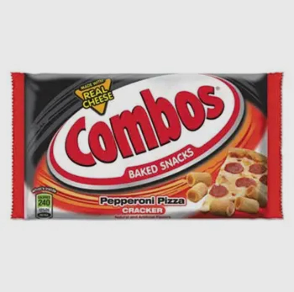 Combos Pepperoni Pizza Cracker Baked Snacks 1.75oz – WorldSnacks