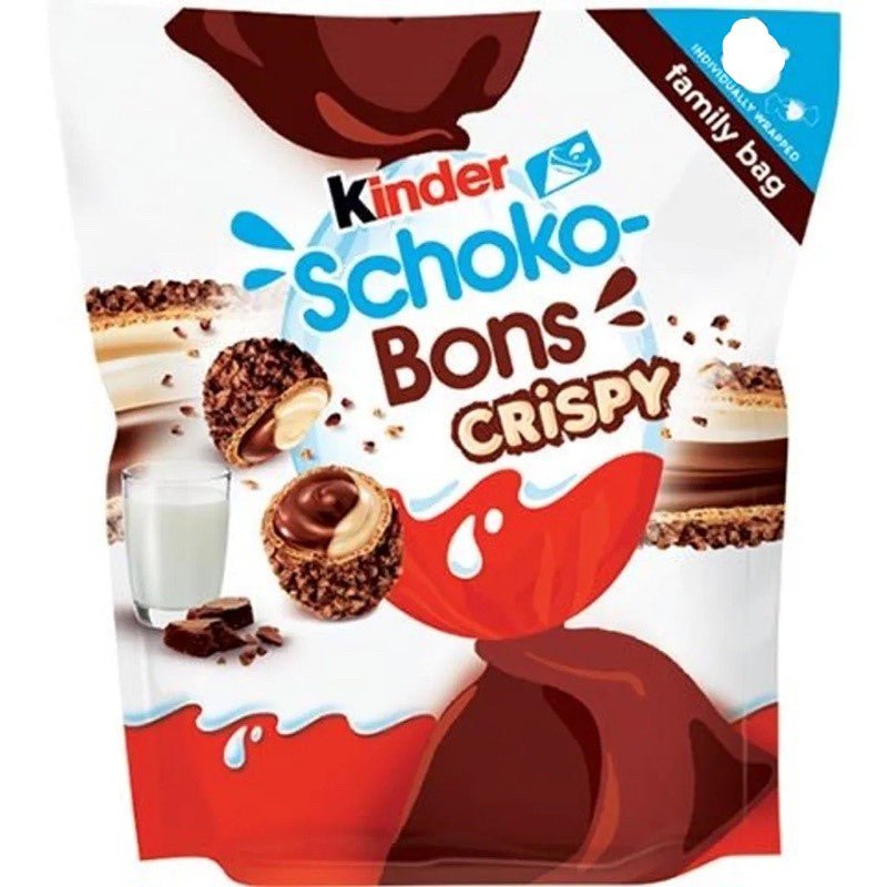 KINDER SCHOKO BONS CRISPY 67.2G India – WorldSnacks